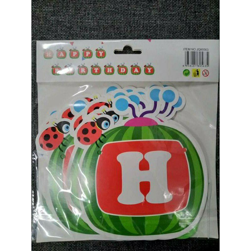 cocomelon hbd banner pakwan and family design | Shopee Philippines