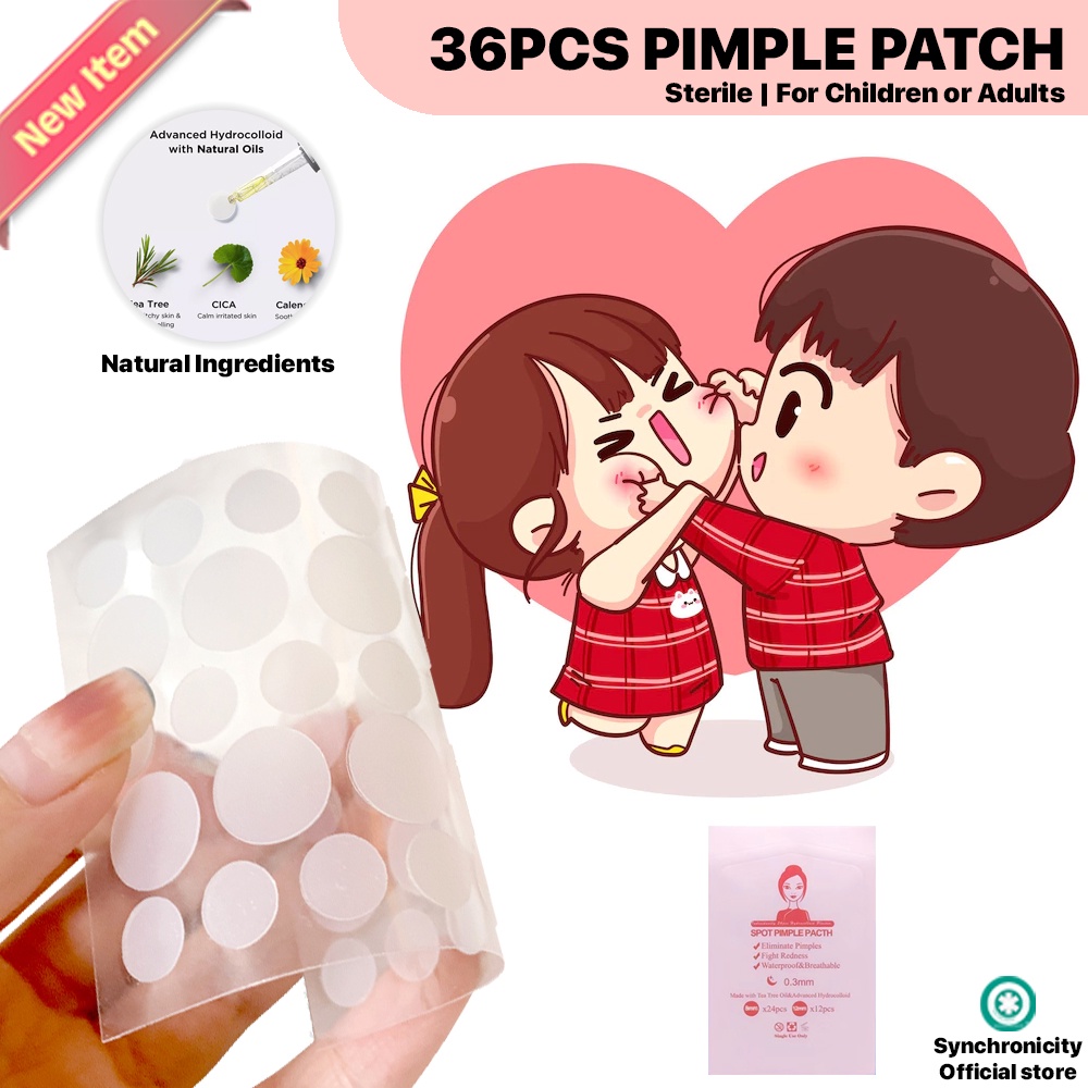 Pimple Patch 36S | Acne Stickers Blemish for Children to Adults ...