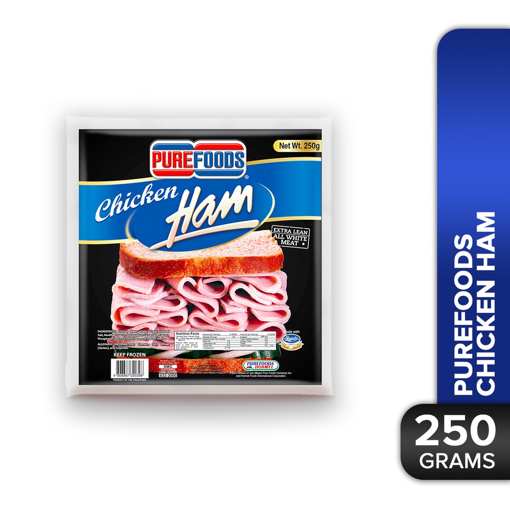 Purefoods Chicken Ham 250g | Shopee Philippines