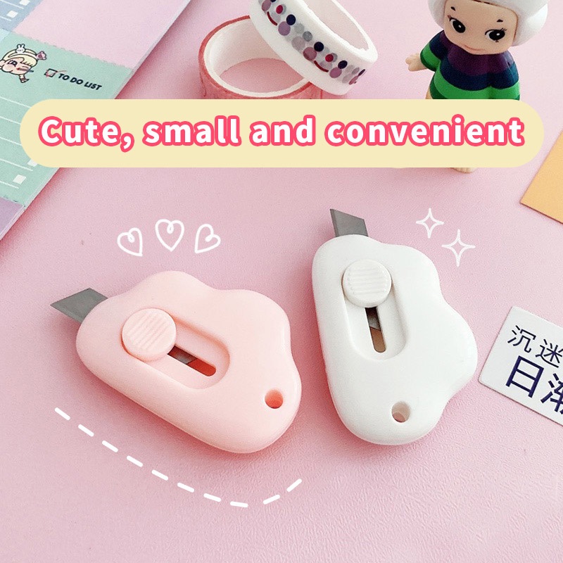 Cute Mini Utility Knives Small Pocket Sized Craft Wrapping Box Paper ...