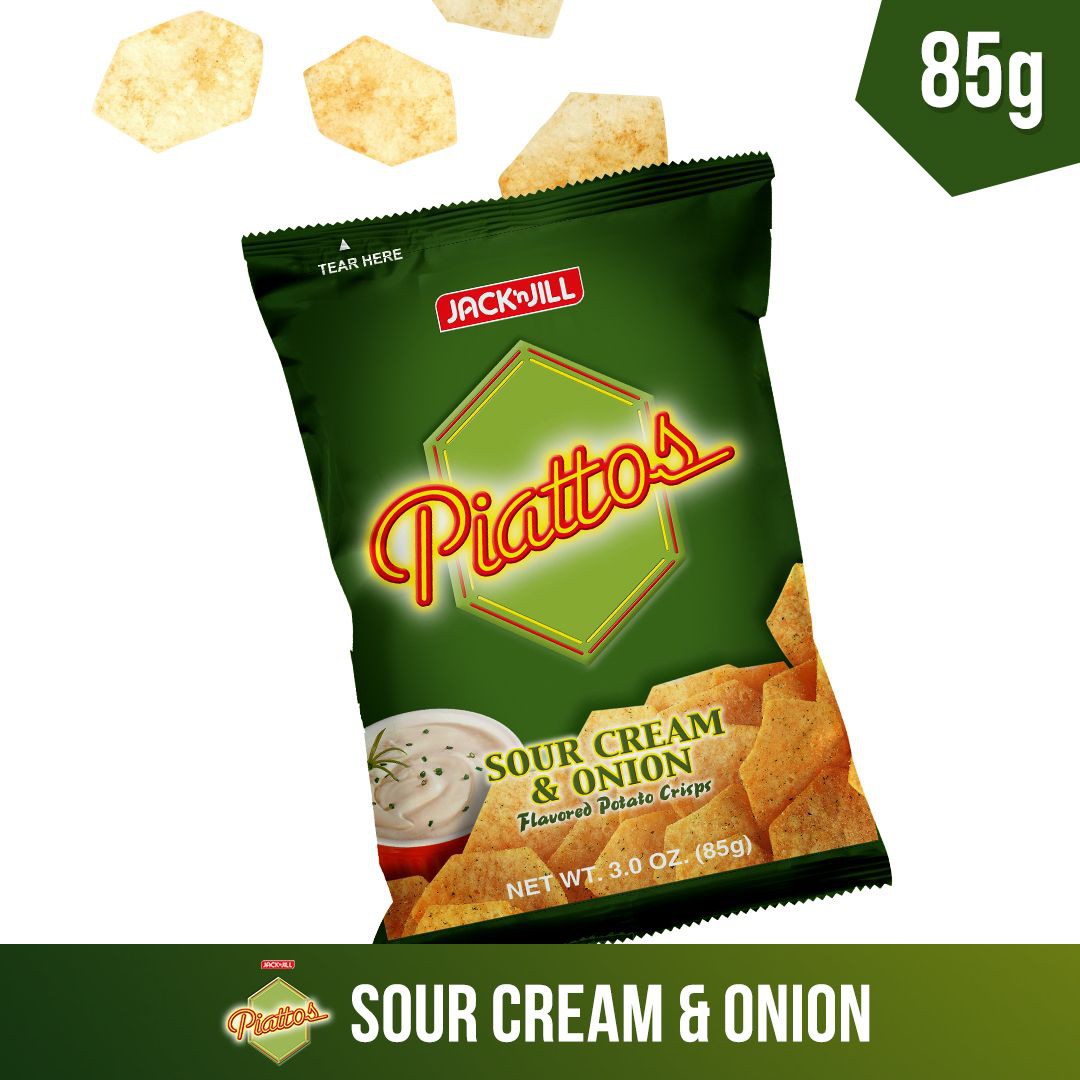 Piattos Sour Cream 85G (Buddy Size) 5 Packs | Shopee Philippines