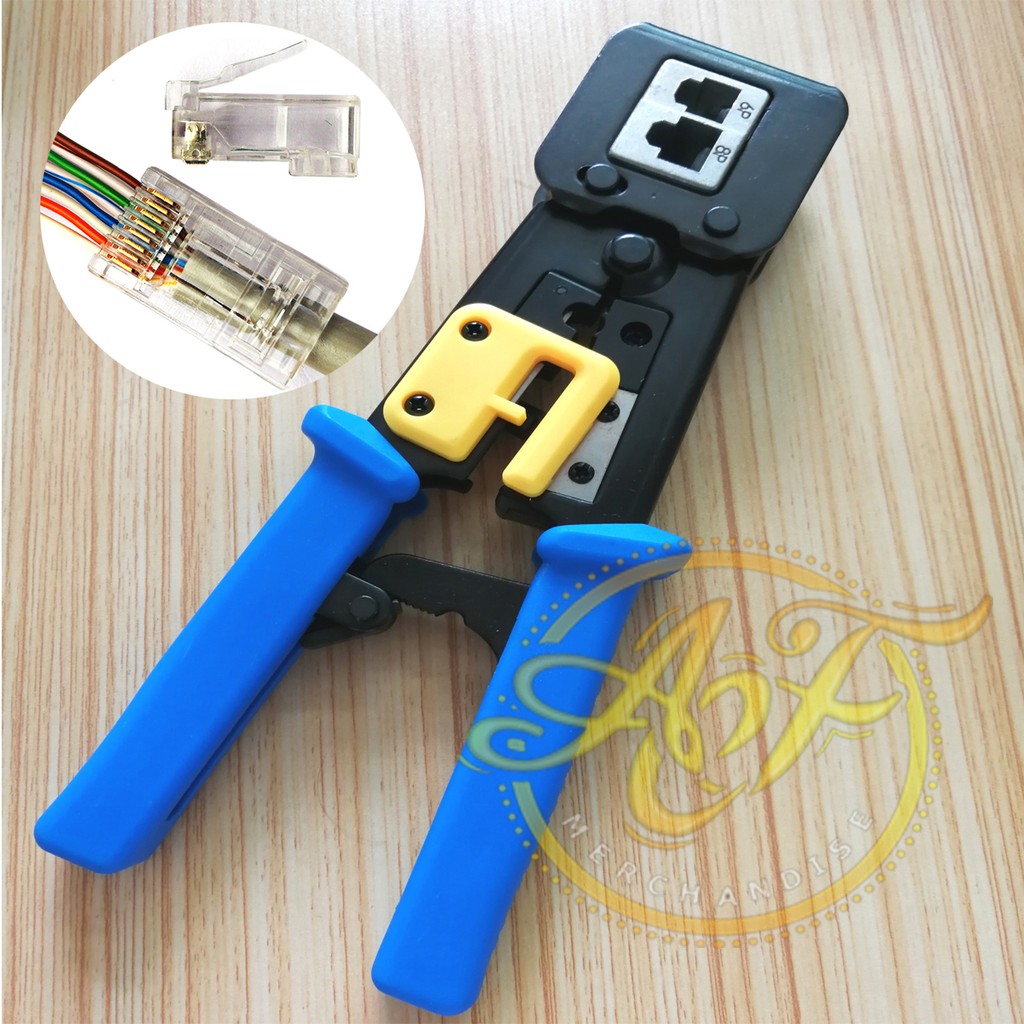 Heavy Duty UTP Crimping Tool for RJ45 RJ12 RJ11 Connector Easy crimping ...