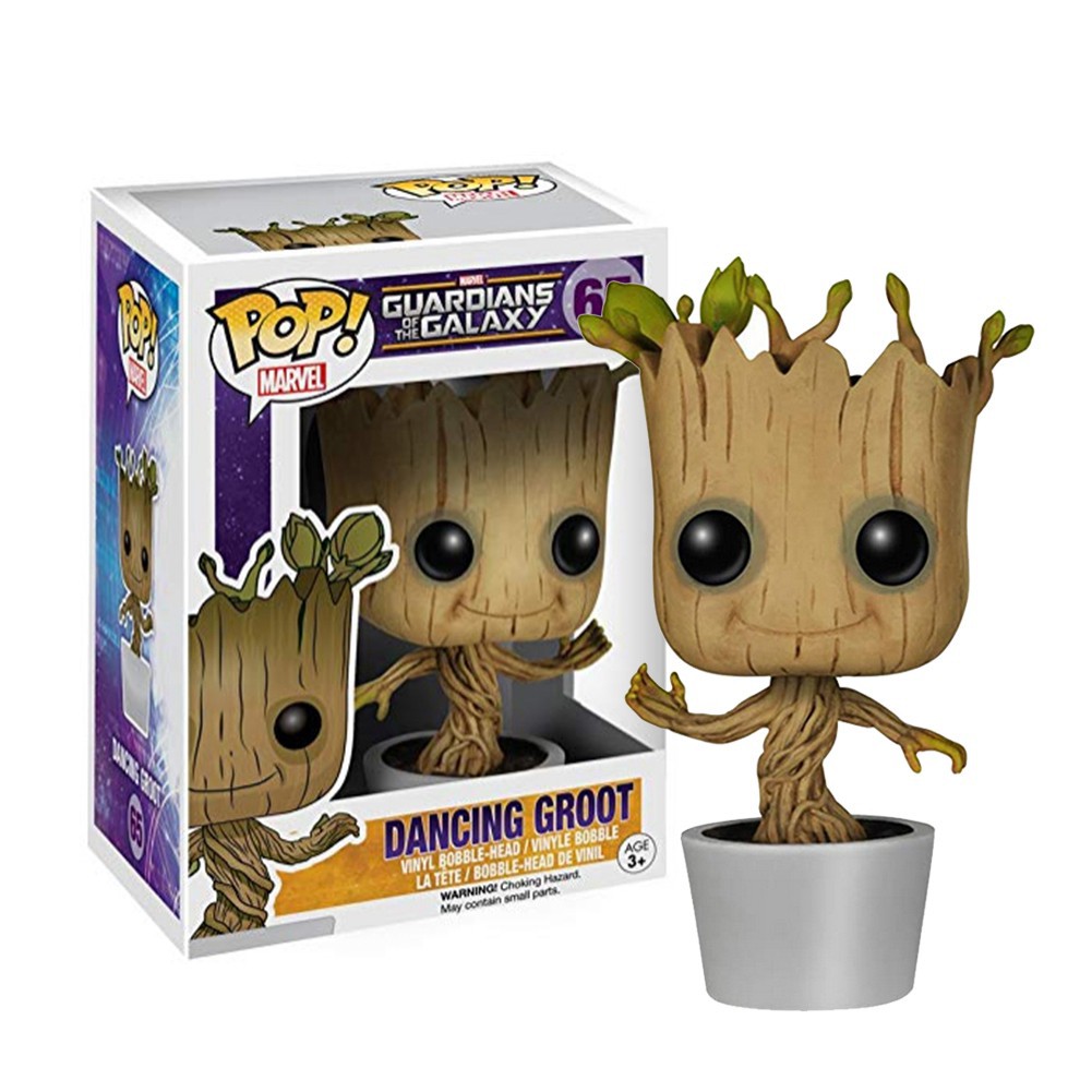 Funko Pop! Marvel: Dancing Groot Action Figure Collection Toys model ...