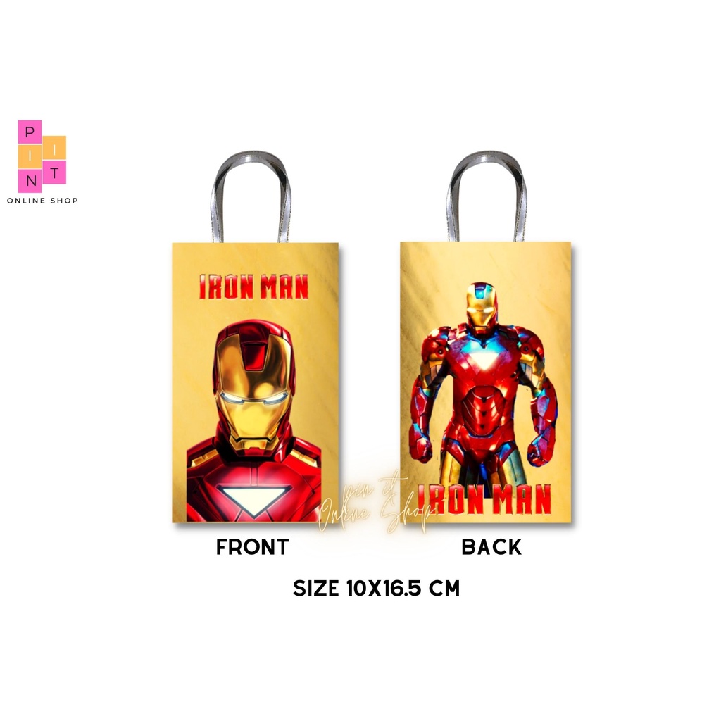 Iron Man Candy Bag Happy Birthday Party Decorations | Shopee Philippines