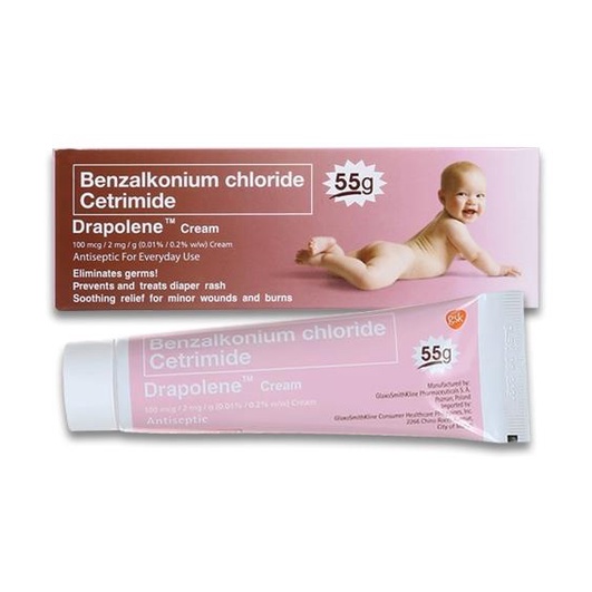 Benzalkonium Chloride Cetrimide Cream 55g (DRAPOLENE) | Shopee Philippines