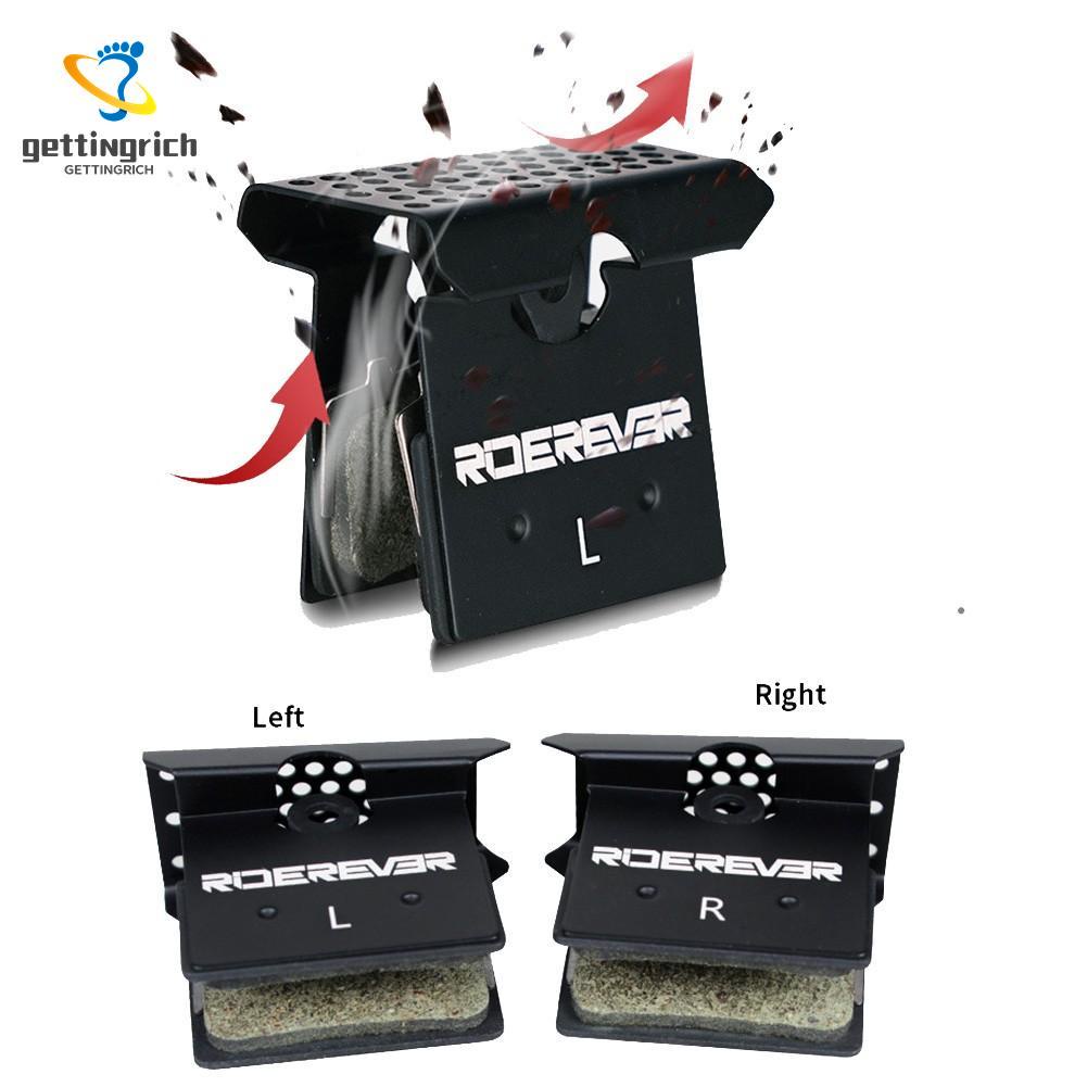 RIDEREVER MTB cooling brake pad Cooling Fin Ice Tech Disc Brake Pads ...