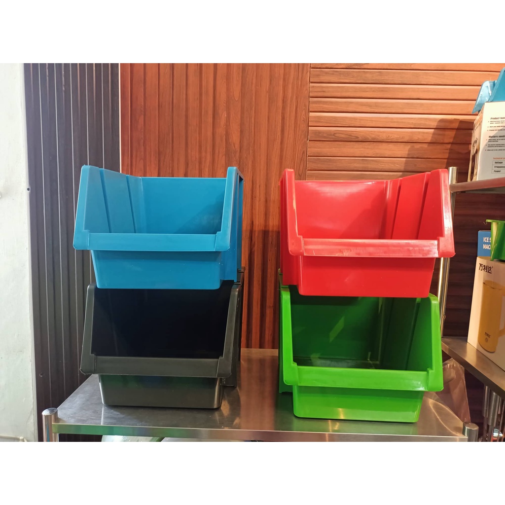 Stackable Bin Boxes Storage Organizer #355 XXL | Shopee Philippines