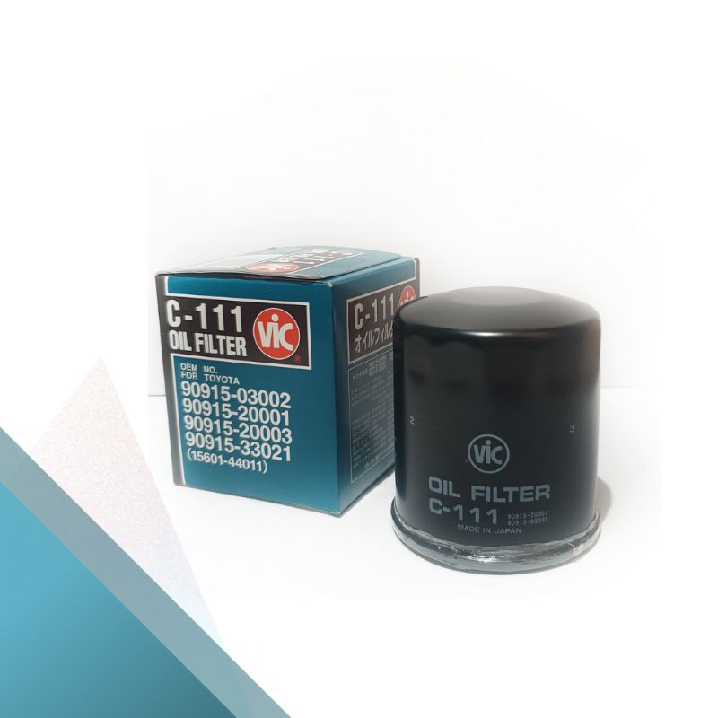 Vic Oil Filter C- 111 for Toyota Fortuner, Hilux, Innova, Revo, Rav4 ...