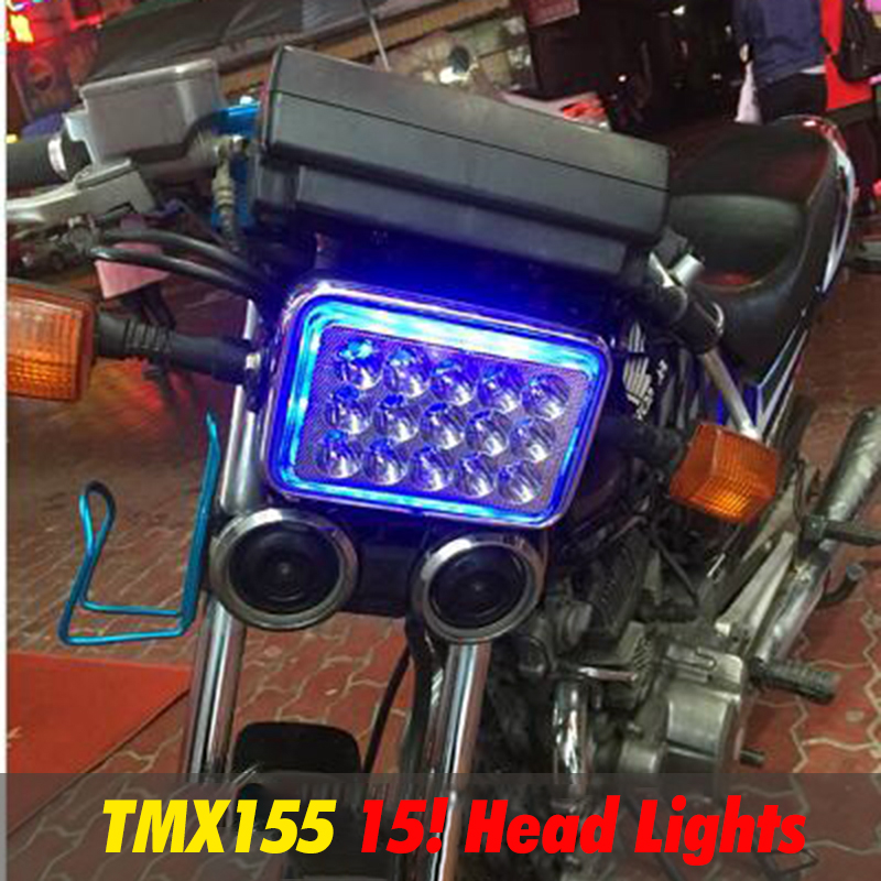 Motorcycle 15 Head Light Assembly TMX 125/155 Old Model 12-80V | Shopee ...