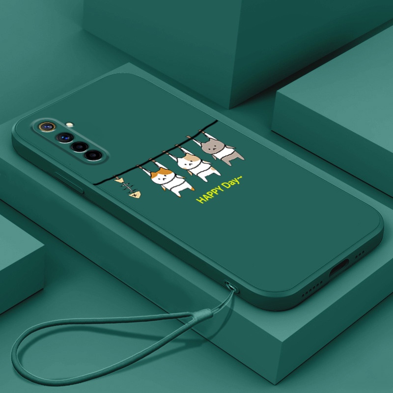 Casing Realme 6 pro realme 6 phone case Softcase Liquid Silicone ...