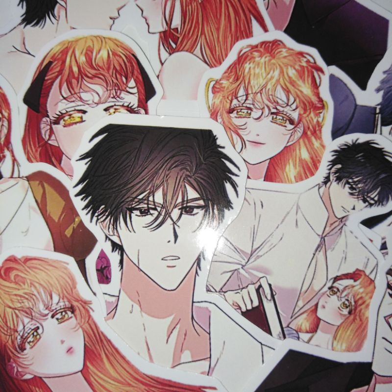 LUCIA MANHWA STICKERS | Shopee Philippines