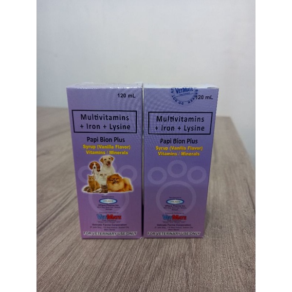 Papi Bion Plus ( Papi Iron ) 120mL | Shopee Philippines