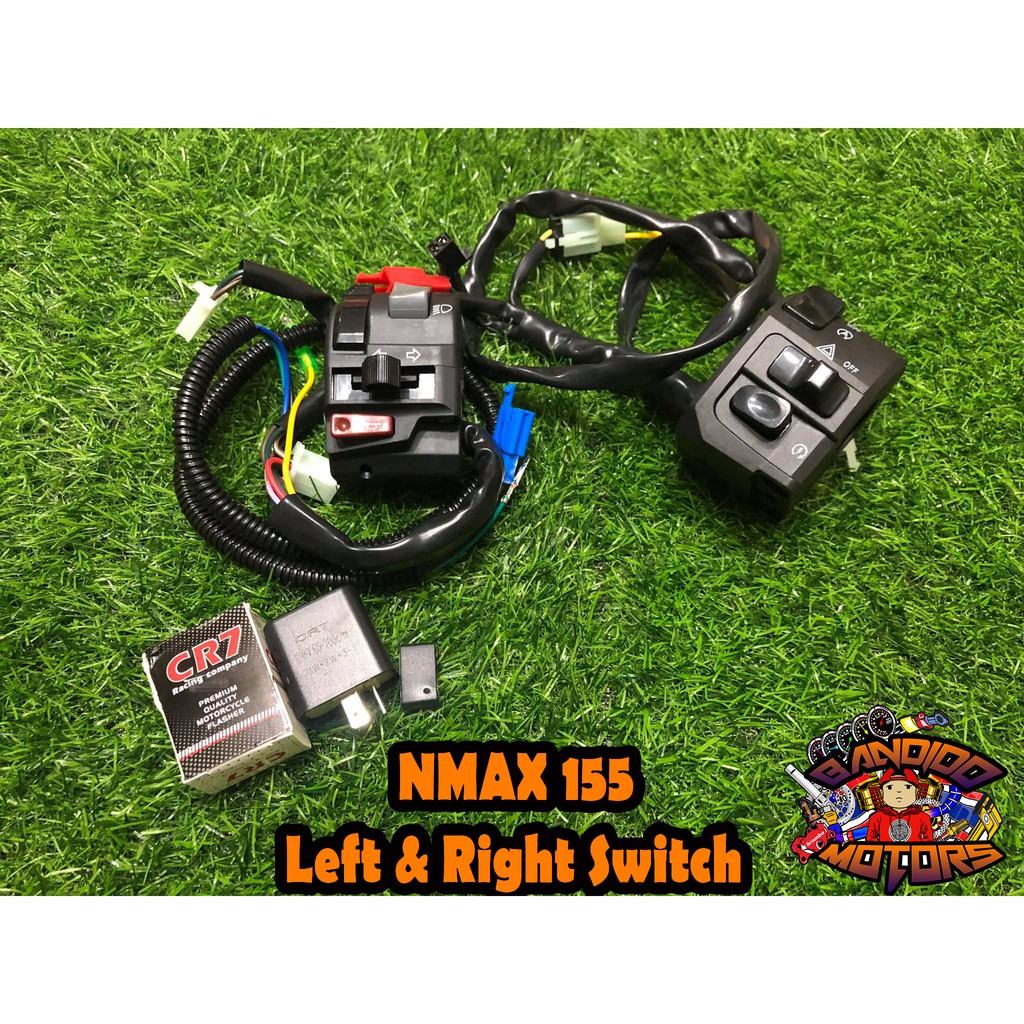 YAMAHA NMAX V1 & V2 SWITCH Left and Right with RELAY presyo ₱699