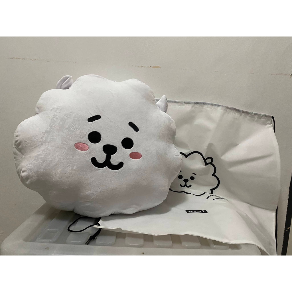 SALE ONHAND OFFICIAL BT21 RJ / KOYA 42CM FACE CUSHION PILLOW BTS ...