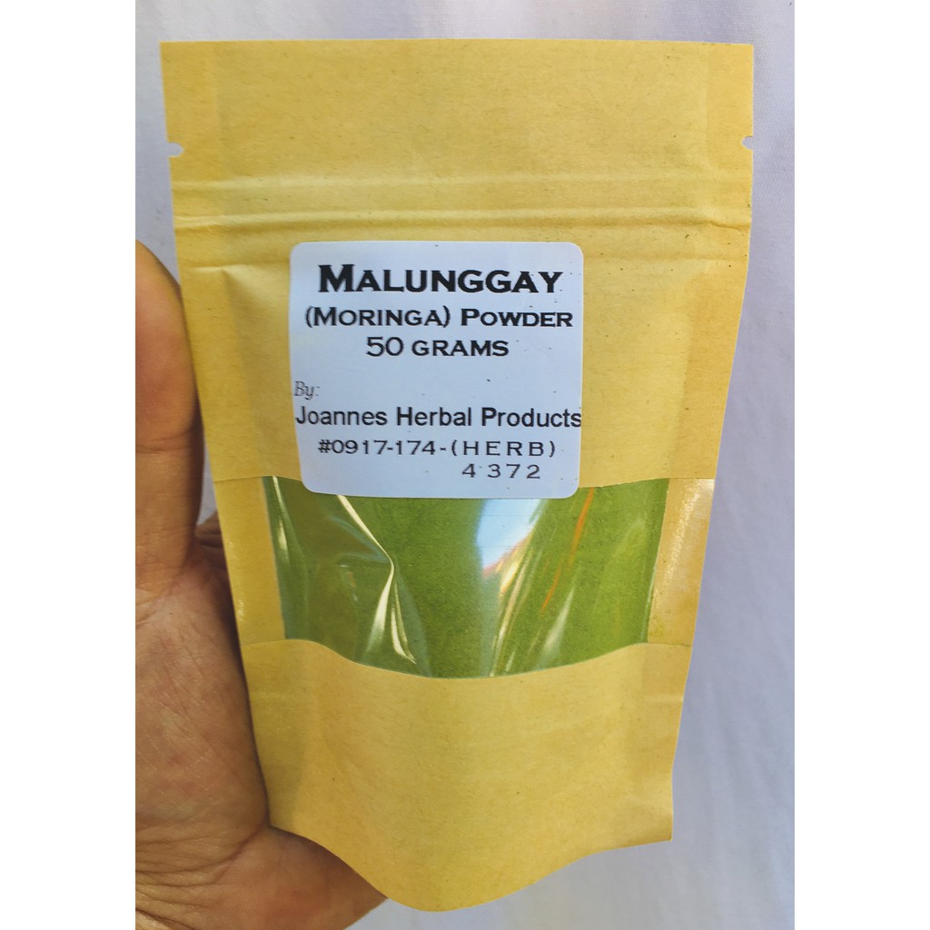 Malunggay powder (Moringa) 50 grams | Shopee Philippines