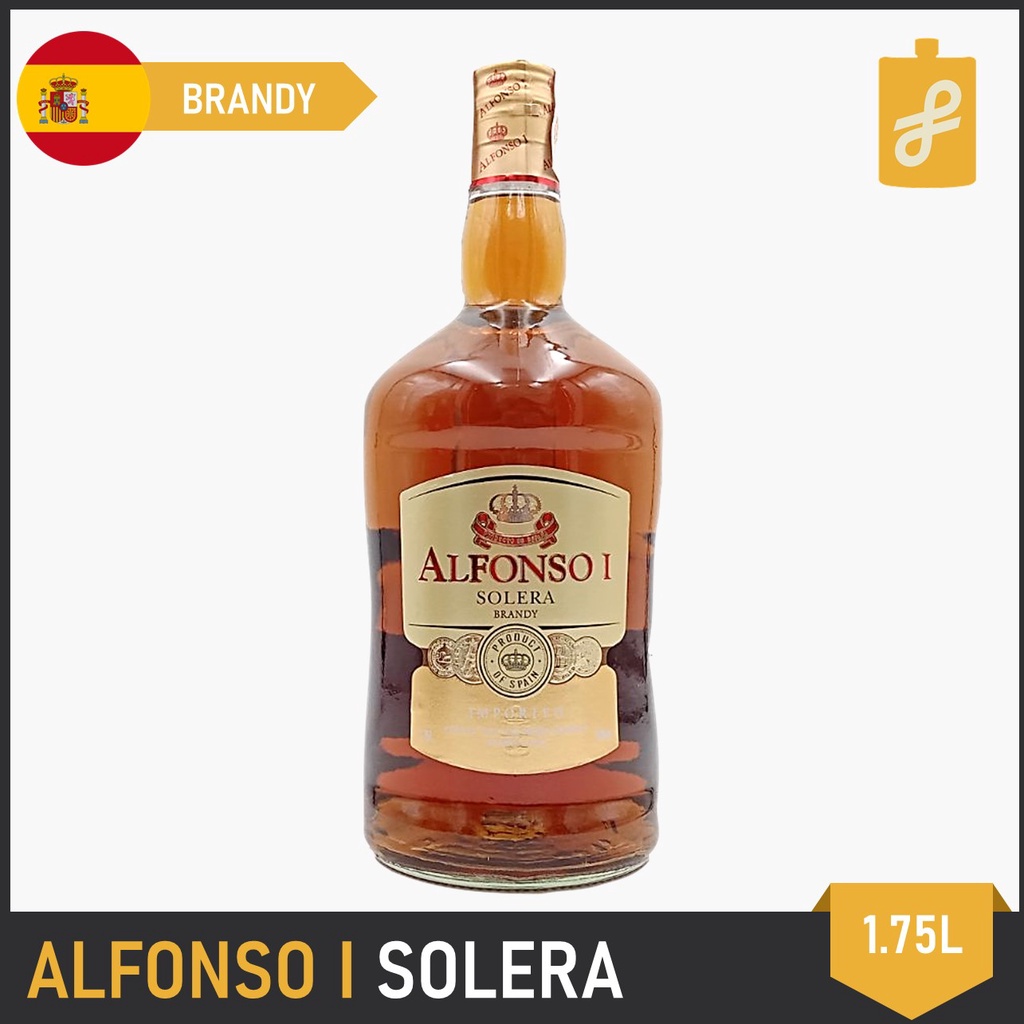 Alfonso I Solera Brandy 1.75L | Shopee Philippines