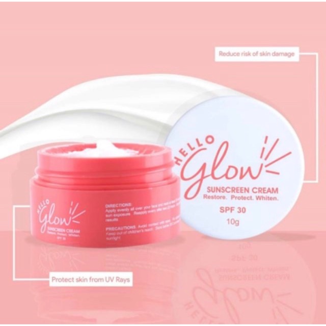 Ever Bilena | Hello Glow Sunscreen Cream with SPF 30 | Shopee Philippines