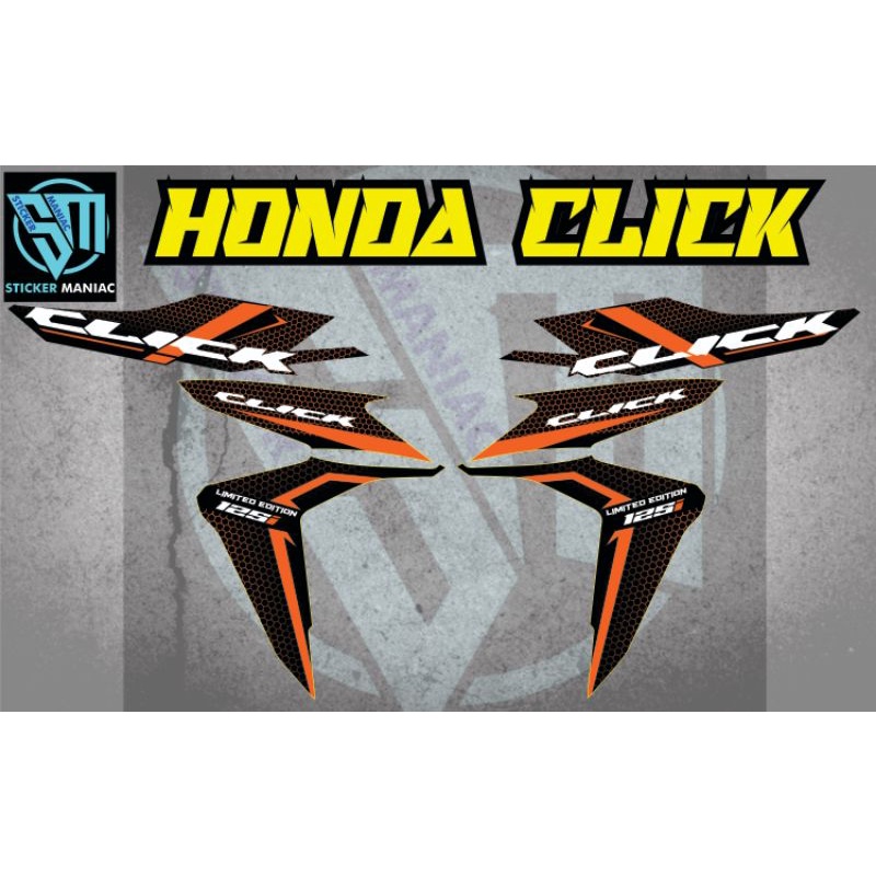 Honda Click decals sticker | Shopee Philippines