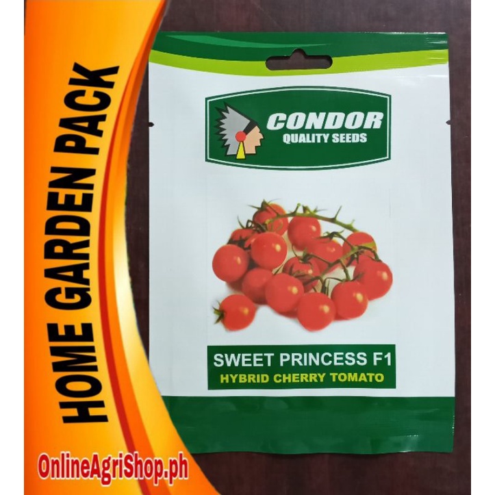 SWEET PRINCESS F1 HYBRID CHERRY TOMATO 0.2 GRAM (CONDOR) | Shopee ...