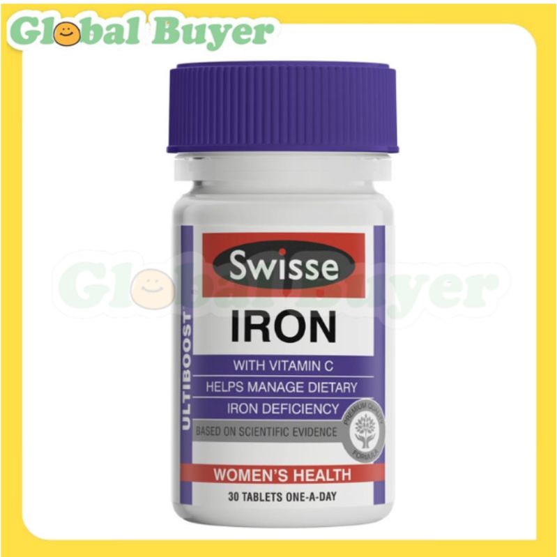 Swisse Ultiboost Iron 30 Tablets | Shopee Philippines