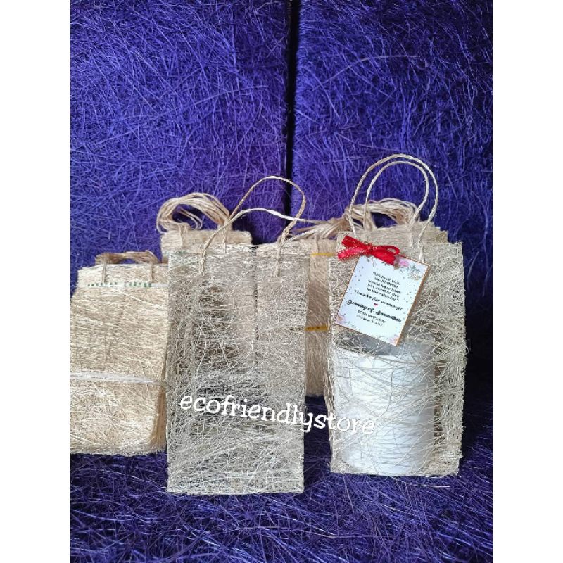 Abaca Bag 4x4x7, gift bags, sinamay bags 4x4x7, native bags | Shopee ...