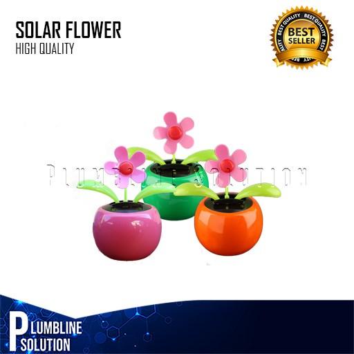 Solar Powered Dancing Flower Swinging Animated Dancer Toy Car ...
