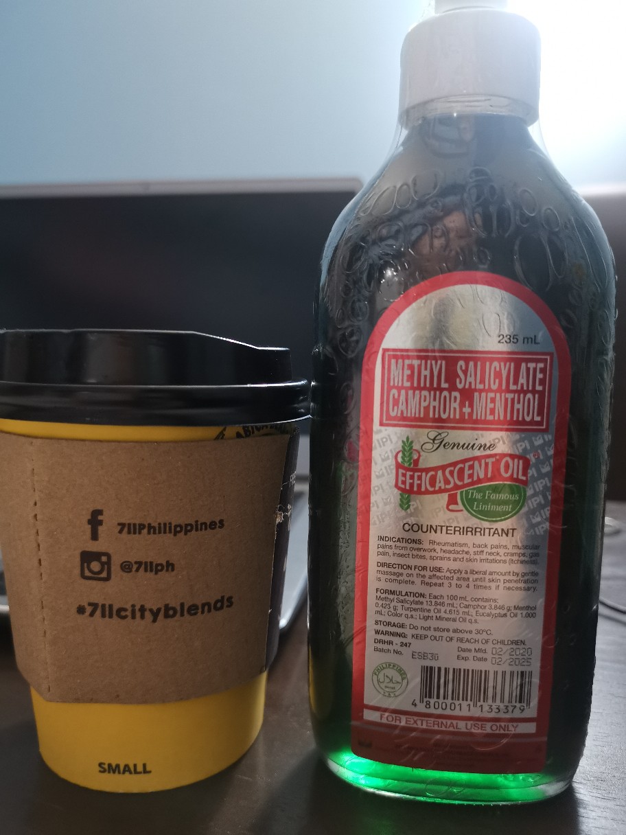 Efficascent Oil Jumbo Size 235ml - Regular or Extra Strength | Shopee ...