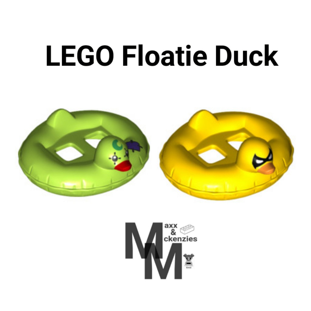 Swim Ring / Floatie Duck Inflatable LEGO Minifigure Accessory | Shopee ...