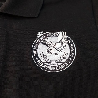KUYA ATE The Fraternal Order of Eagles Polo Collar Shirt Embroidered ...