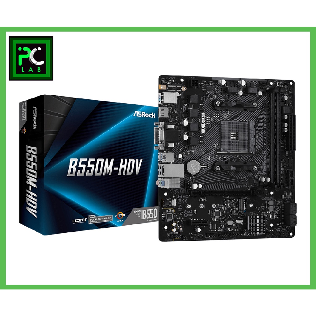 Asrock B550M- HDV Motherboard | Shopee Philippines
