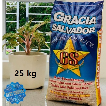 Gracia Salvador Well Milled Premium White Rice Sinandomeng 25 kg ...