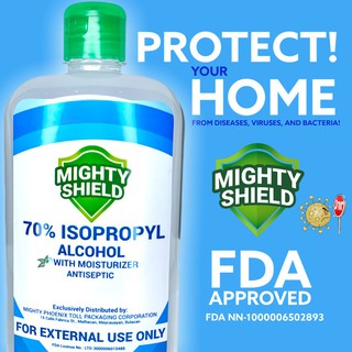 Mighty Shield Isopropyl Alcohol 70% with Moisturizer - ISO 500ml ...