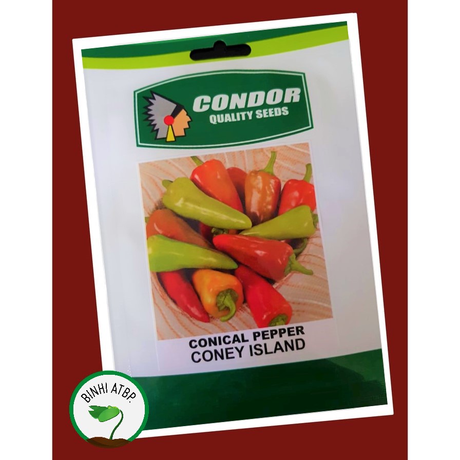 Condor Conical Pepper Coney Island Seeds (2 Gr Pack) | Shopee Philippines