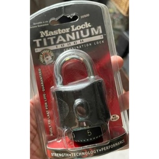 Master Lock Titanium Series Combination Padlock 2050 48mm | Shopee ...