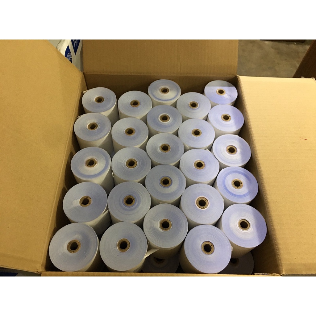 POS Carbonless POS Roll 76MM x 70MM 2PLY & 3PLY ( 50's / Box ) | Shopee ...