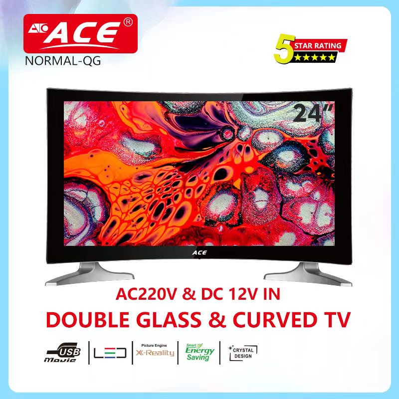 ACE 24" LED-605 Normal-QG Curved TV | Shopee Philippines