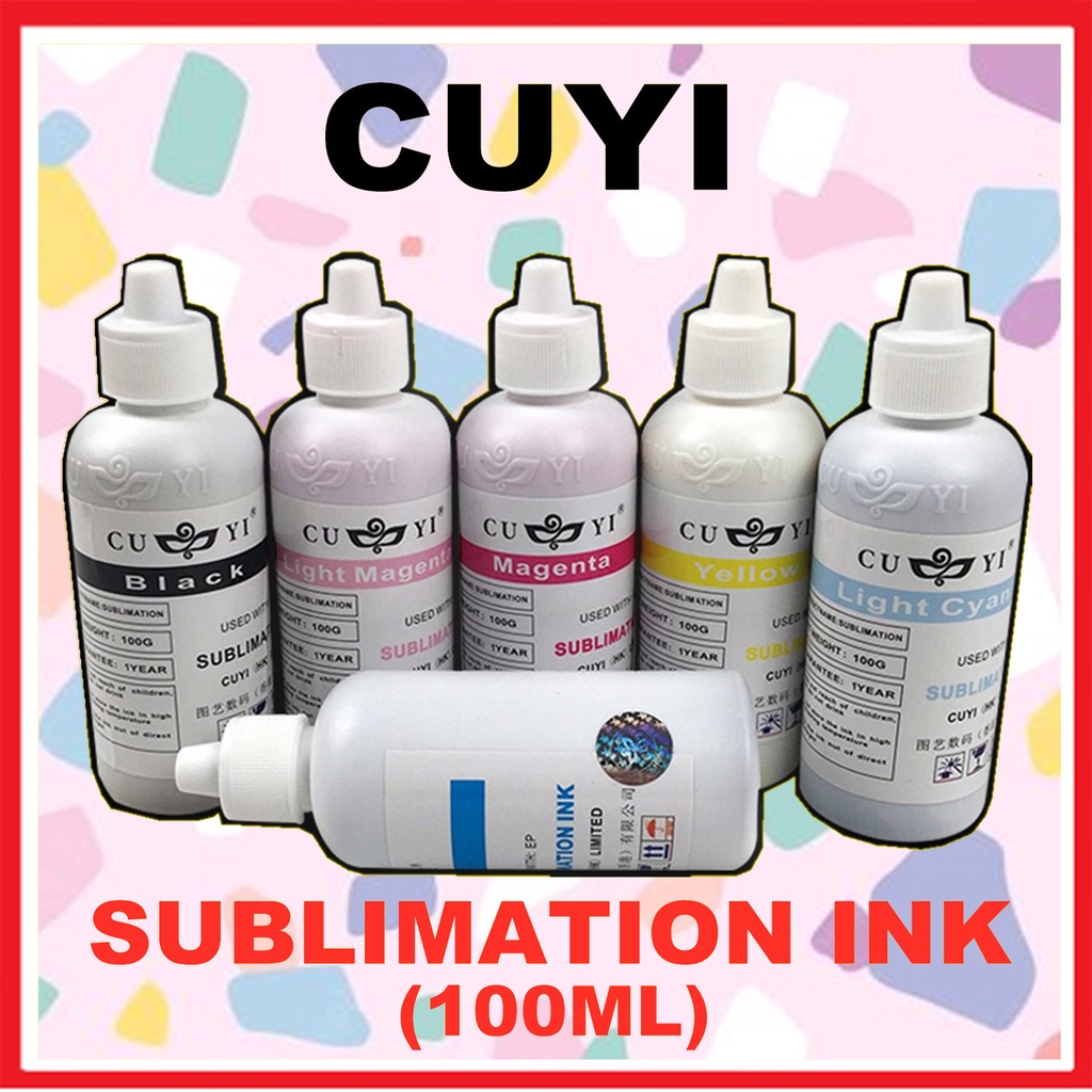 CUYI Sublimation Ink 100ml | Shopee Philippines