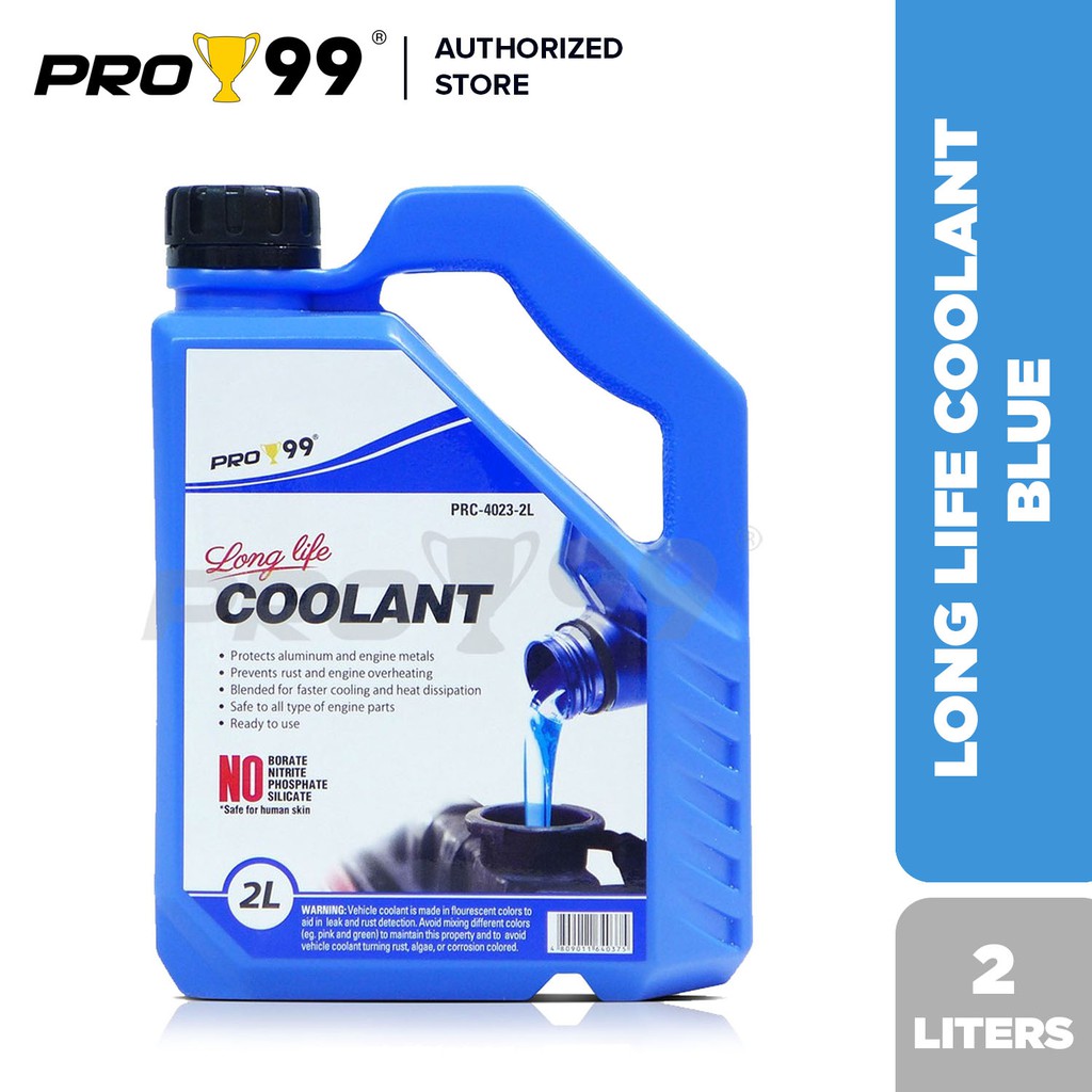 Pro-99 Ready to use Long life coolant Blue 2 Liters | Shopee Philippines