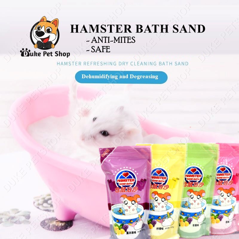 500g Hamster Bathing Sand Sandbath / Hep Unscented Hamster Sandbath ...