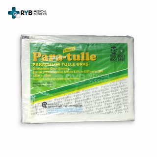 Para-tulle Gauze Dressing for wounds ( 10pcs ) Paratulle | Shopee ...