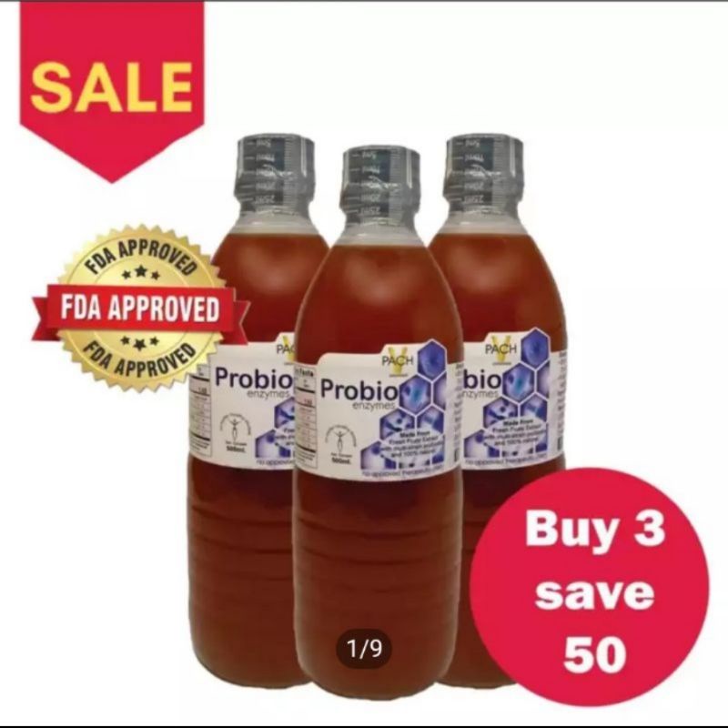 PROBIO ENZYME (3 BOTTLES) | Shopee Philippines