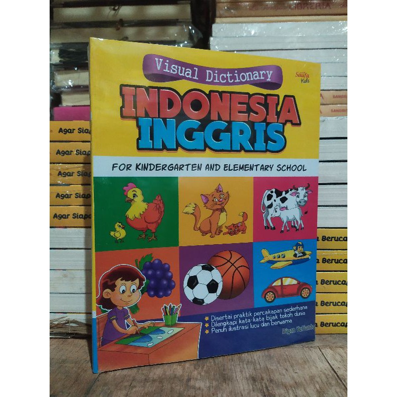 Visual Dictionary Indonesia - English For Kindergarten And Elementary ...