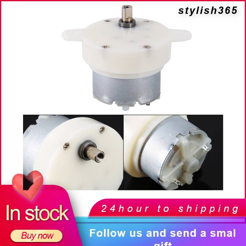 Speed Motor/Gearbox DC Micro Torque Motor 12v Slow Shaft | BeeCost