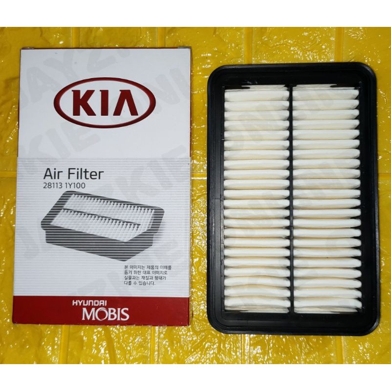 AIR FILTER ORIGINAL FOR PICANTO 2011-2015 (28113-1Y100) | Shopee ...