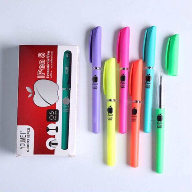 GEL PEN Ipen 8 12pcs | Shopee Philippines