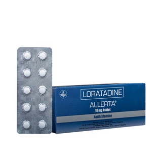 Allerta 10 Tablets 10mg Loratadine (For Non-Drowsy Allergy Relief ...