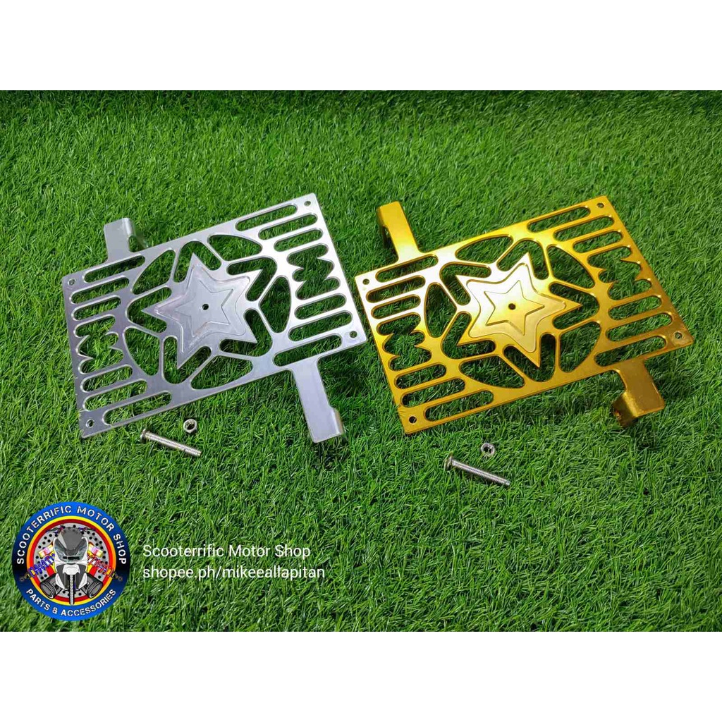 YAMAHA SNIPER 155 EXCITER RADIATOR COVER - GOLD / SILVER | Shopee ...