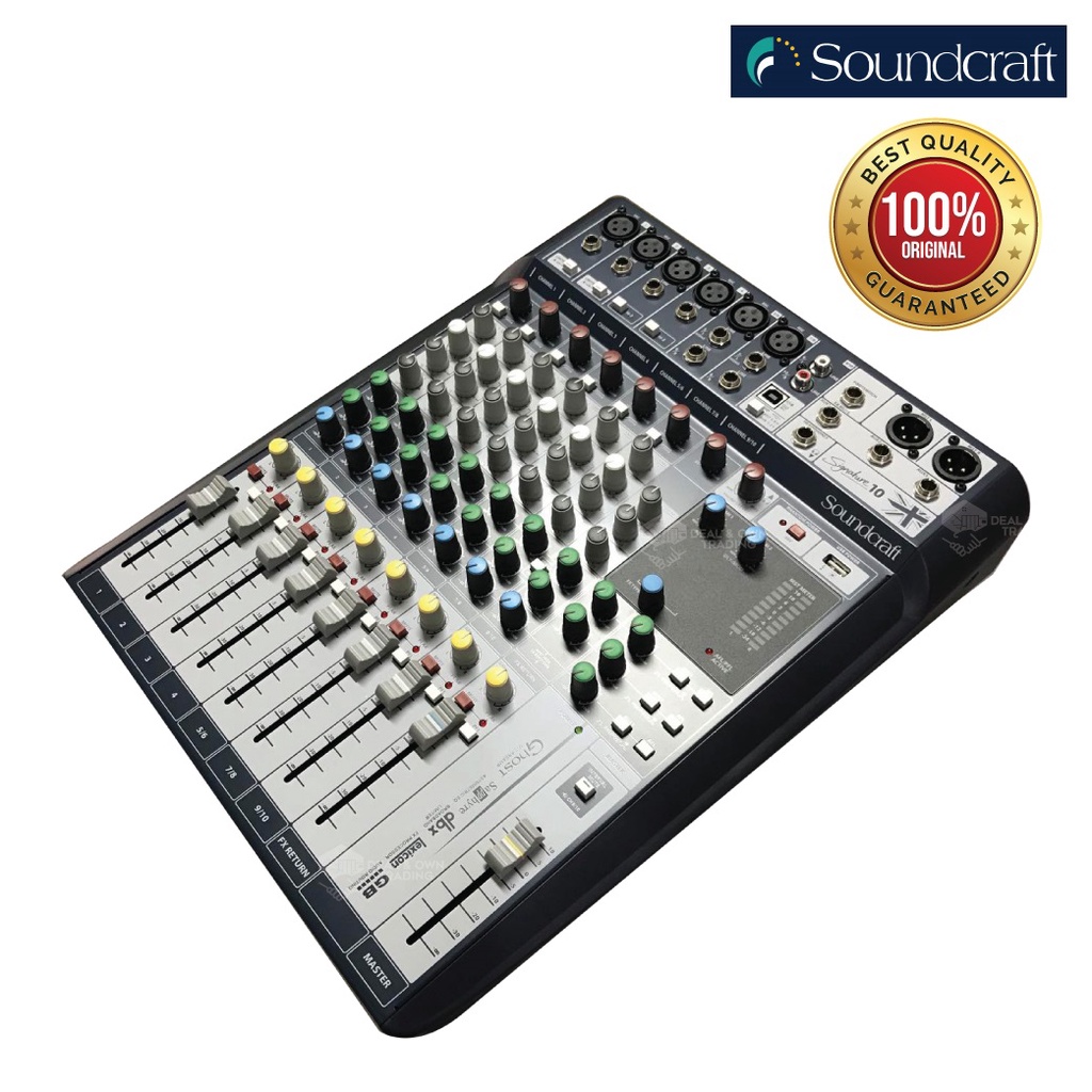 Original Signature 10 10-ch Mixer with Effects | Shopee Philippines