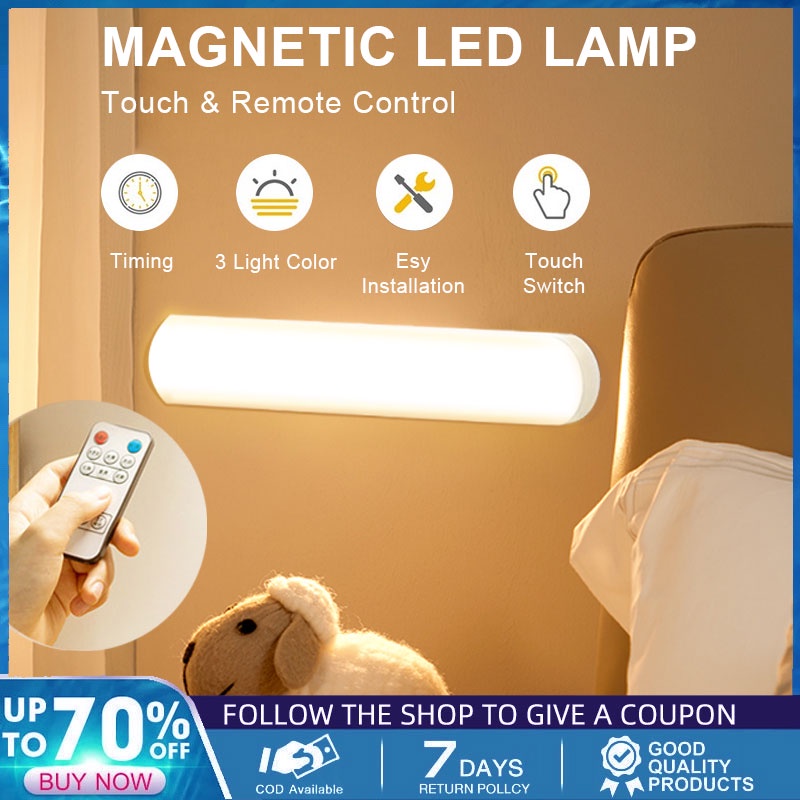 Table Lamp Desk LED Reading Lights For Bedroom Rechargeable USB ...