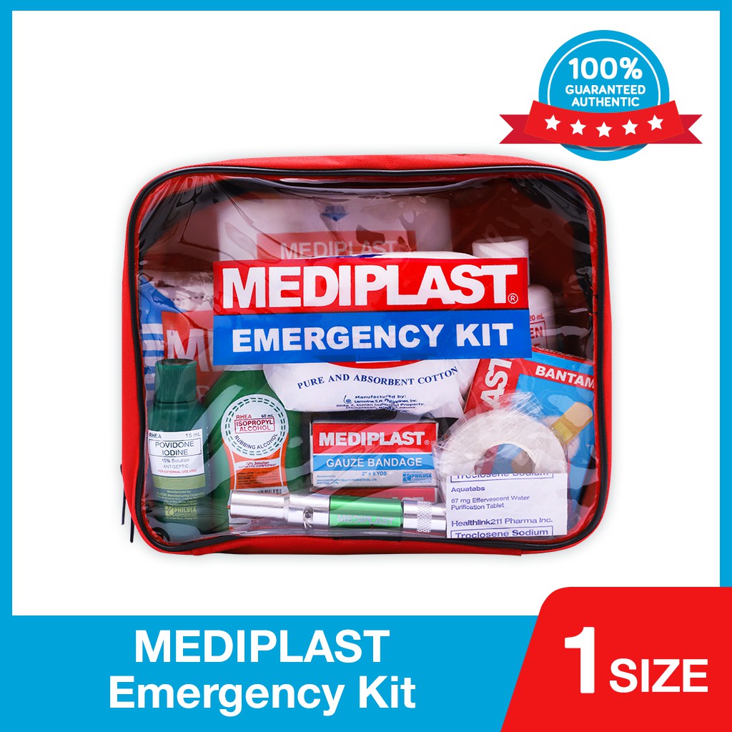Mediplast Emergency Kit | Shopee Philippines